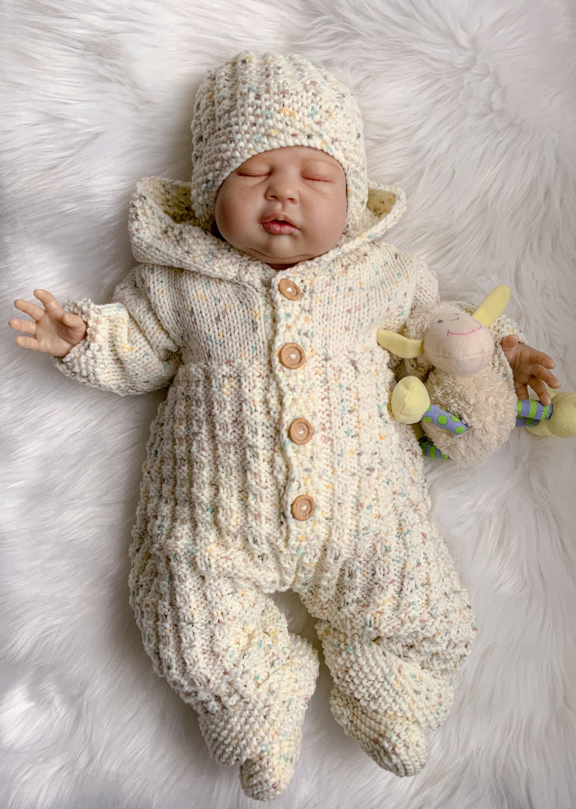 Unisex Baby Knitting Pattern Pdf Download for Newborn Baby - Etsy UK
