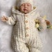 Unisex Baby Knitting Pattern, Pdf Download for Newborn Baby Homecoming ...