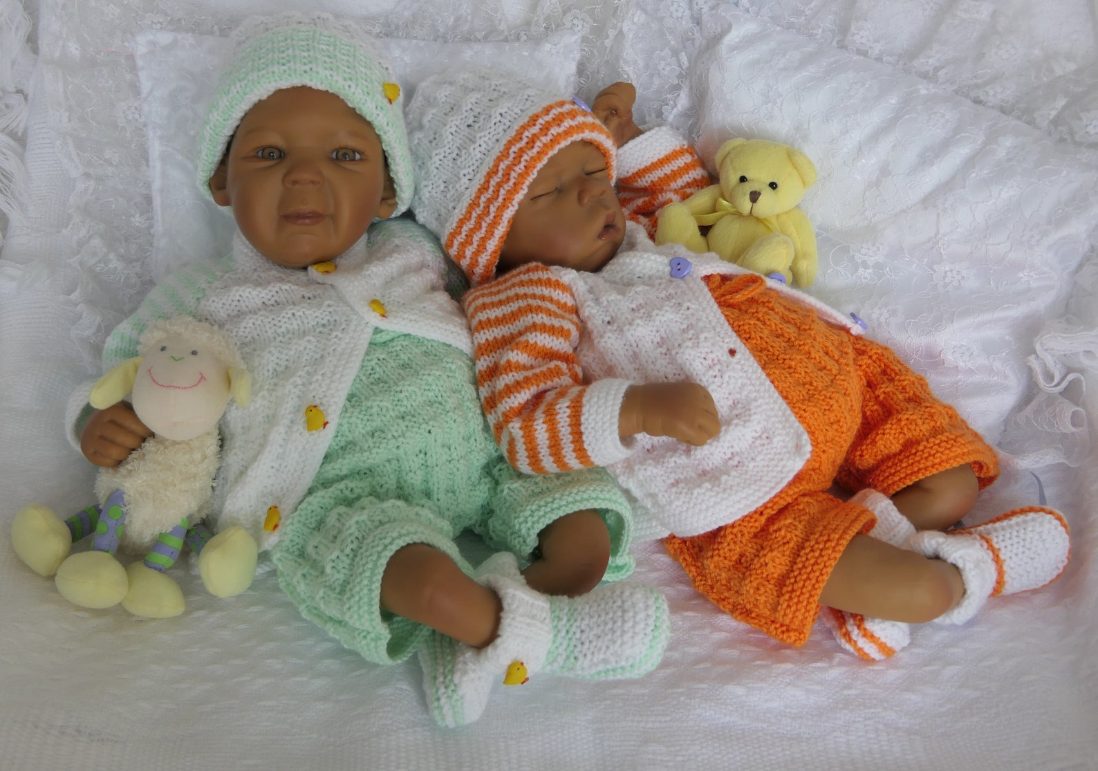 Unisex Baby Knitting Pattern. Pdf Download for a Gender Neutral Newborn ...