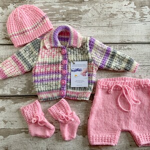 Baby Knitting Pattern. Boys or Girls Coming Home Outfit by Precious ...