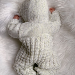 Unisex Baby Knitting Pattern, Pdf Download for Newborn Baby Homecoming ...