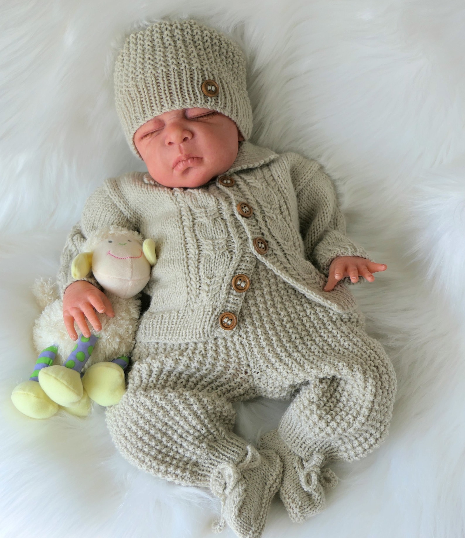 Baby Boys Knitting Pattern, Pdf Download for Newborn Baby Homecoming ...