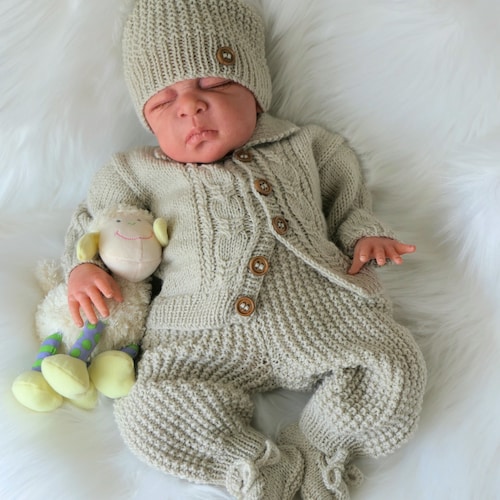 Unisex Knitting Pattern. Pdf Download for Newborn Baby - Etsy UK