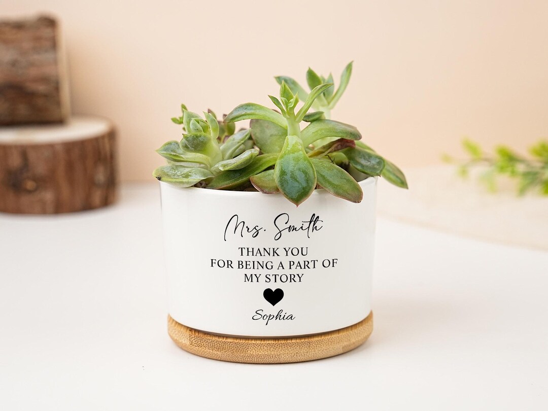 Personalized Planter Gift,gift for Him Her, Custom Flower Pot,gift for ...