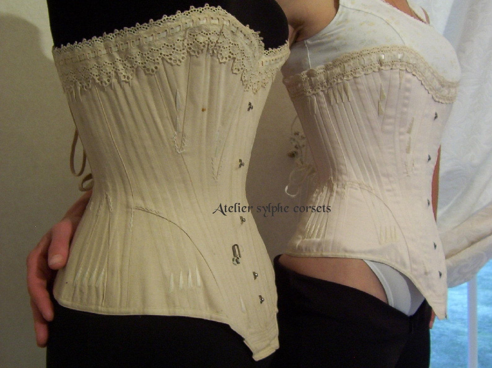 Ref 1 Early 1900 Century PDF Digital File Corset Pattern 22.44 Inches ...