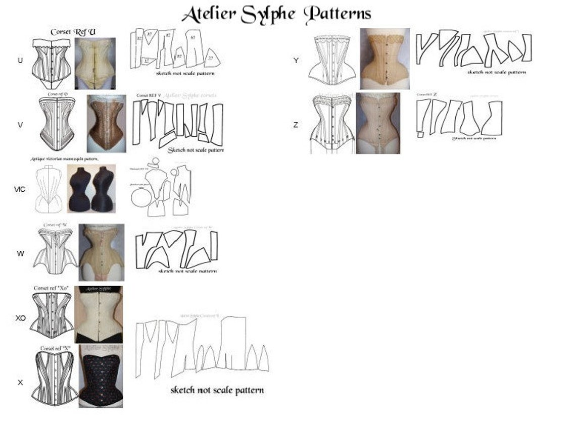 10 Patterns Set PDF Digital File of Your Choice From a Range - Etsy