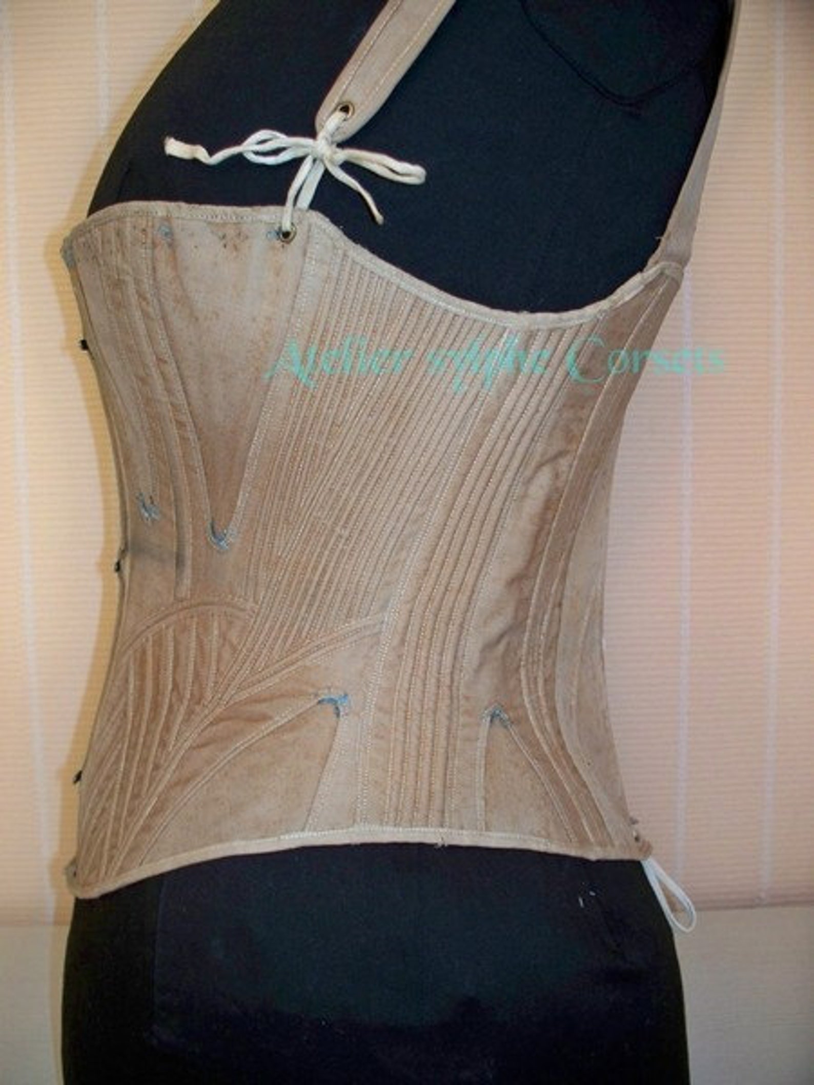 REF D PDF Digital File Corset Pattern From Antique Transitional Mid XIX ...