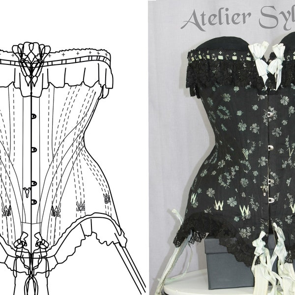 Edwardian Corset Pattern - Etsy