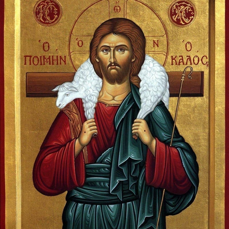 Handpainted Jesus Icon - Etsy