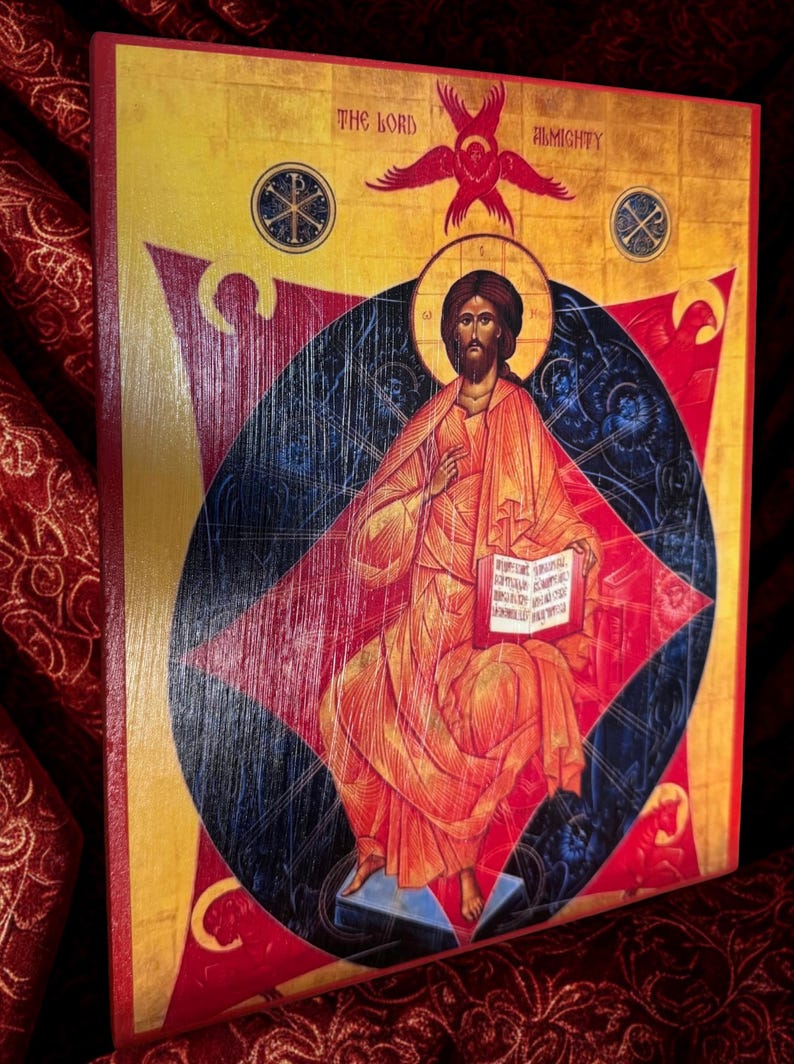 The Lord Almighty 8x10in Handcrafted Icon - Etsy