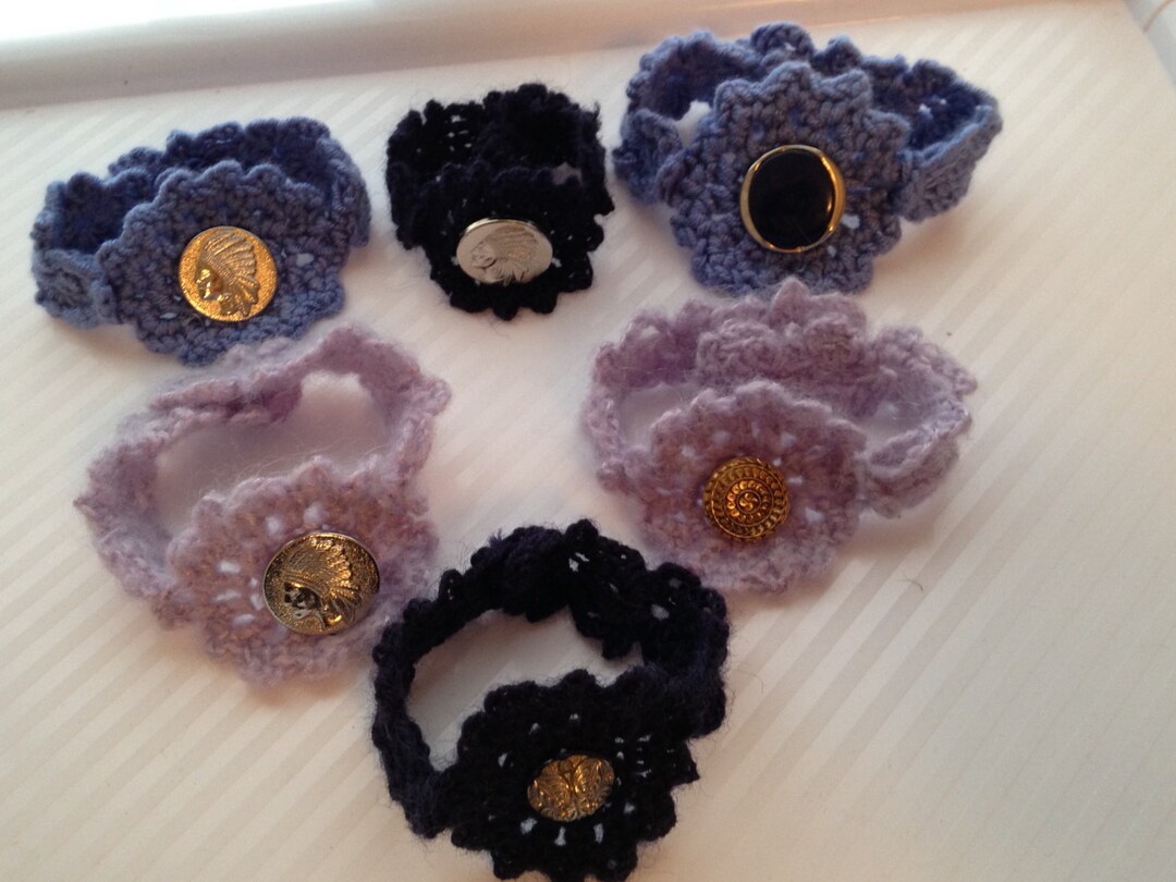 Embellished Button Bands - Etsy