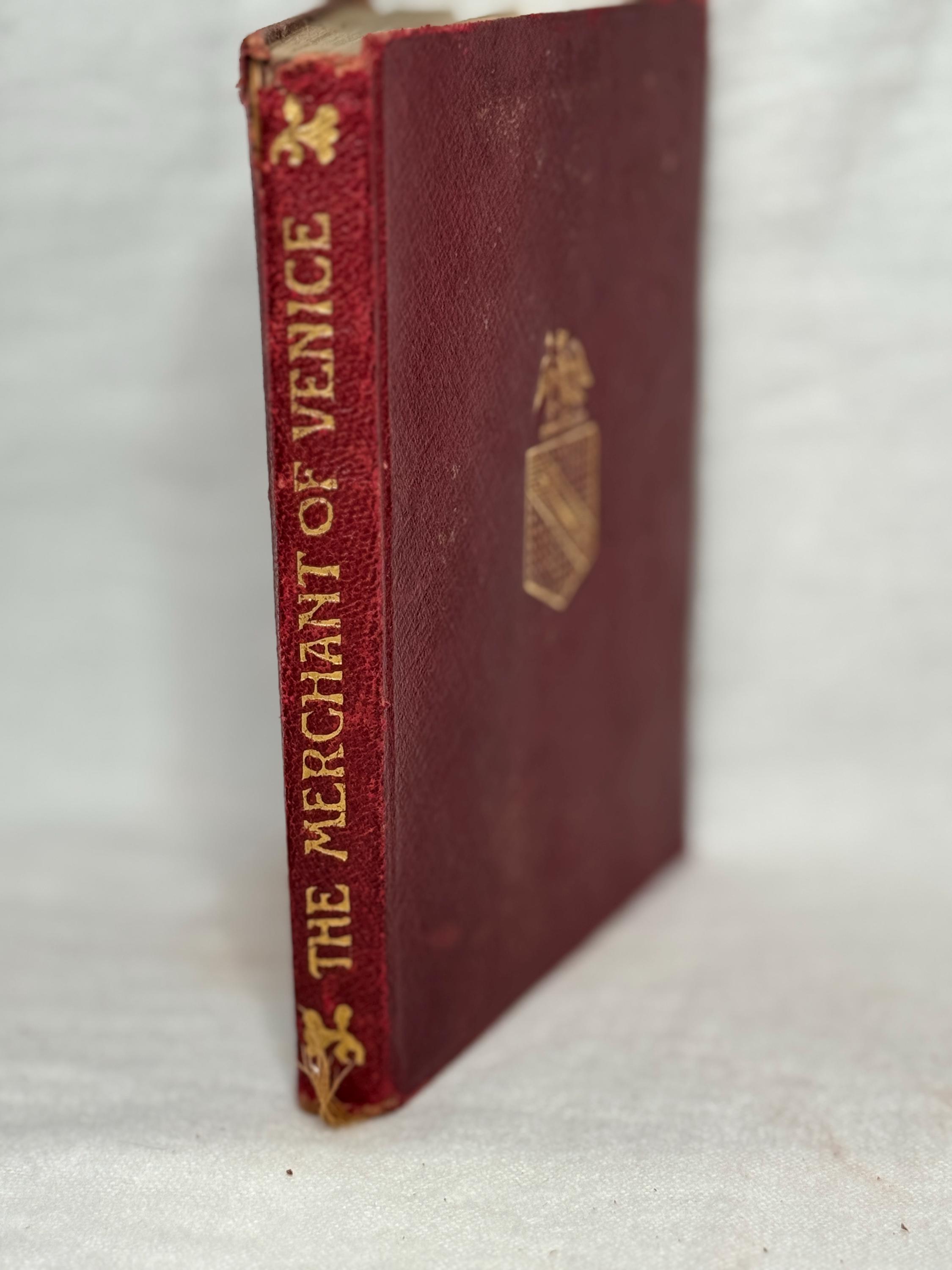 Antique Miniature Shakespeare Books 1912-1925 Cambridge Edition, Red ...