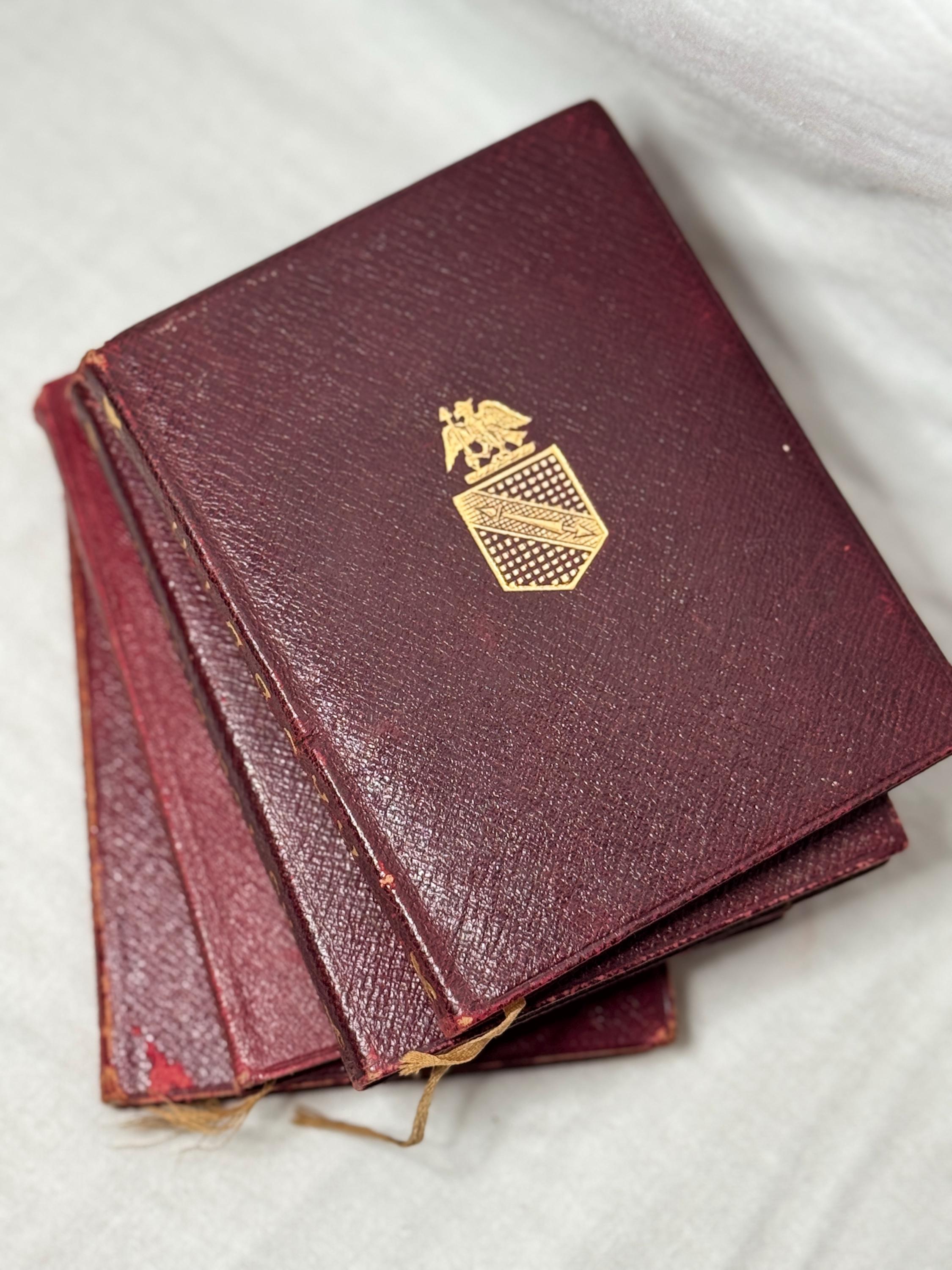 Antique Miniature Shakespeare Books 1912-1925 Cambridge Edition, Red ...