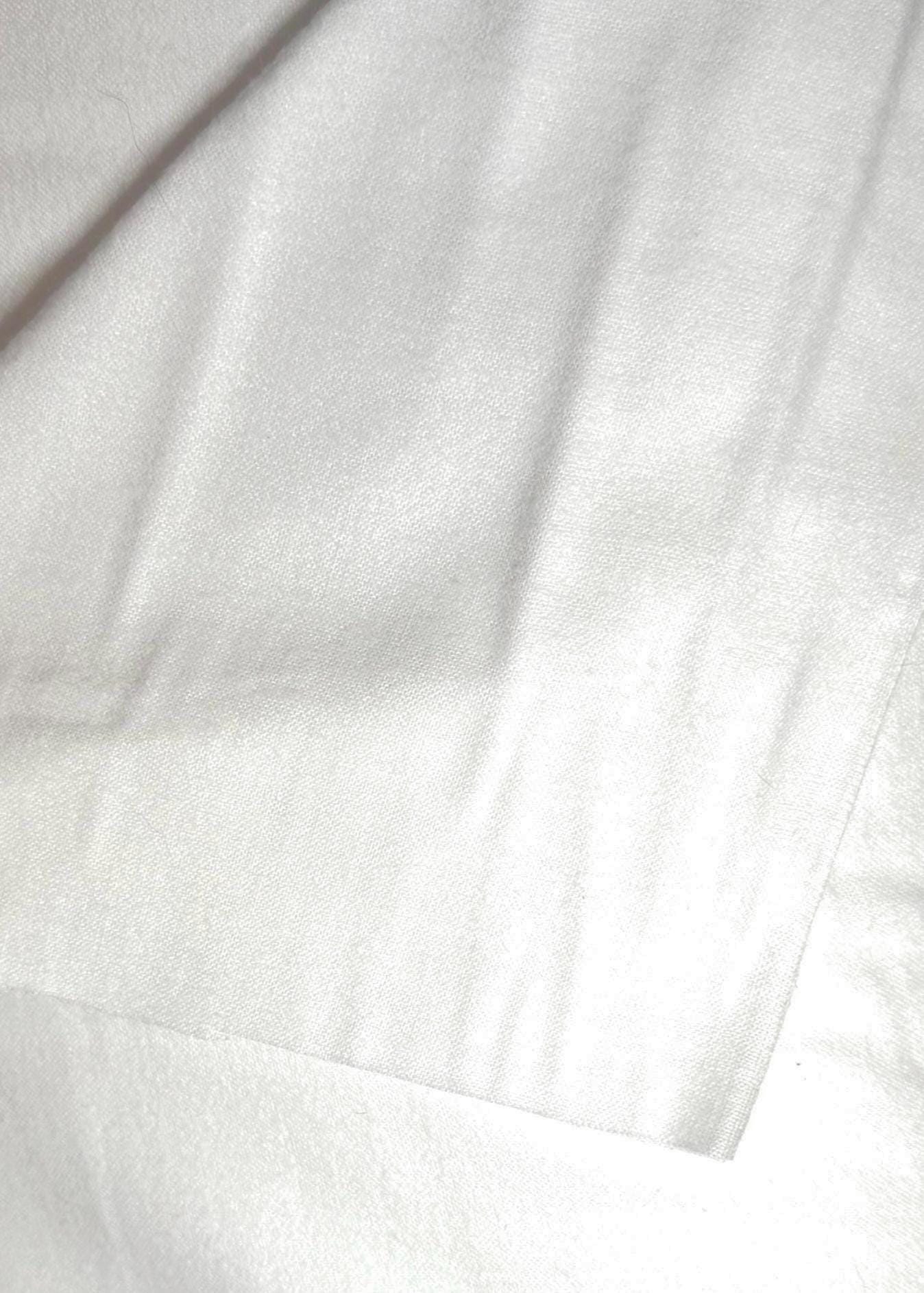 Soft White Cotton Flannel Fabric: 45" Wide - Sewing & Quilting - Etsy