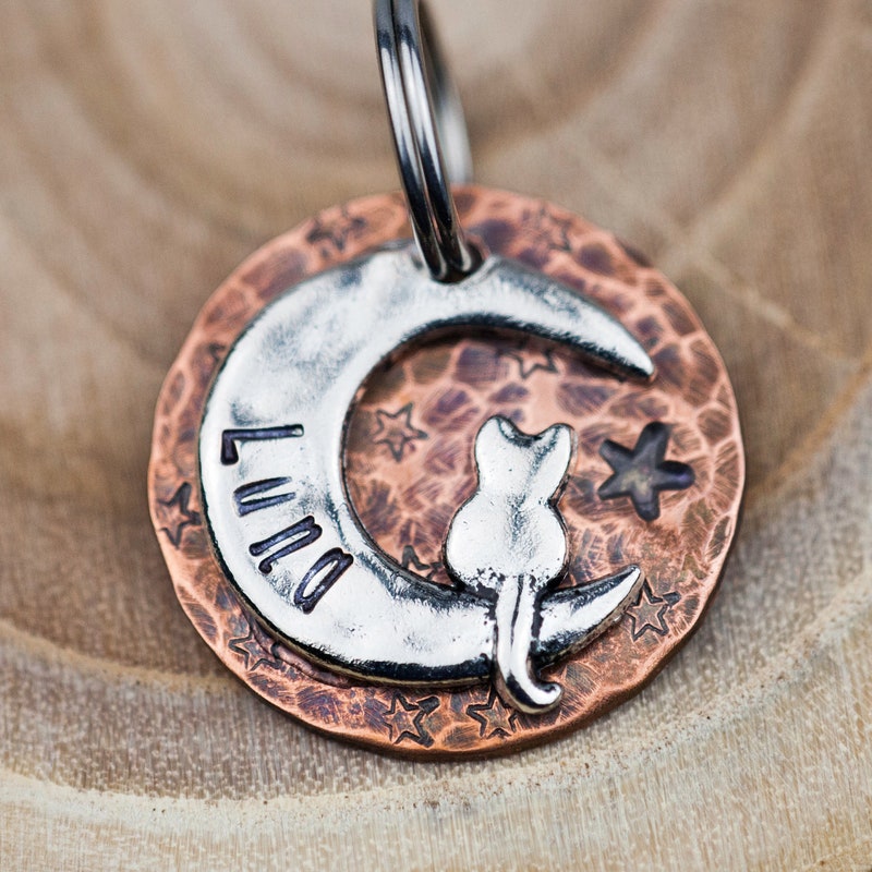 Cat Tags - Etsy