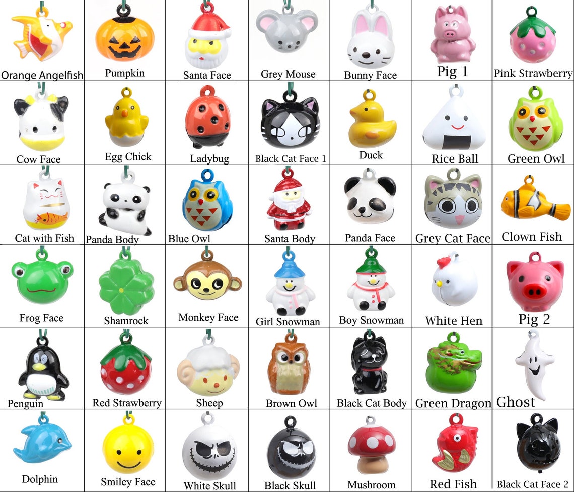 Cat Bells Special Character Jingle Bells Cat Collar Bells - Etsy