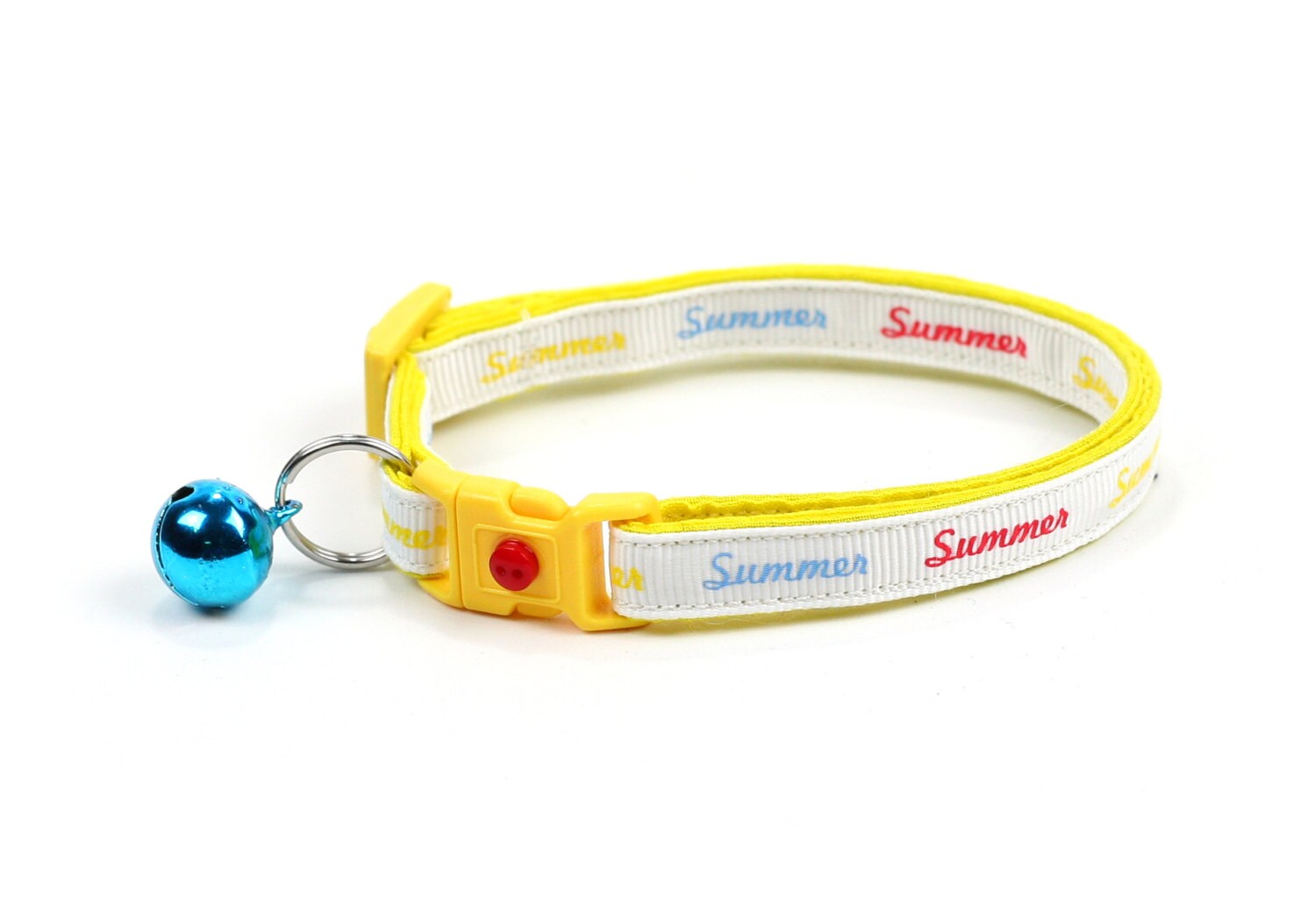 Summer Cat Collar Sunny Summer Days Small Cat / Kitten Size | Etsy