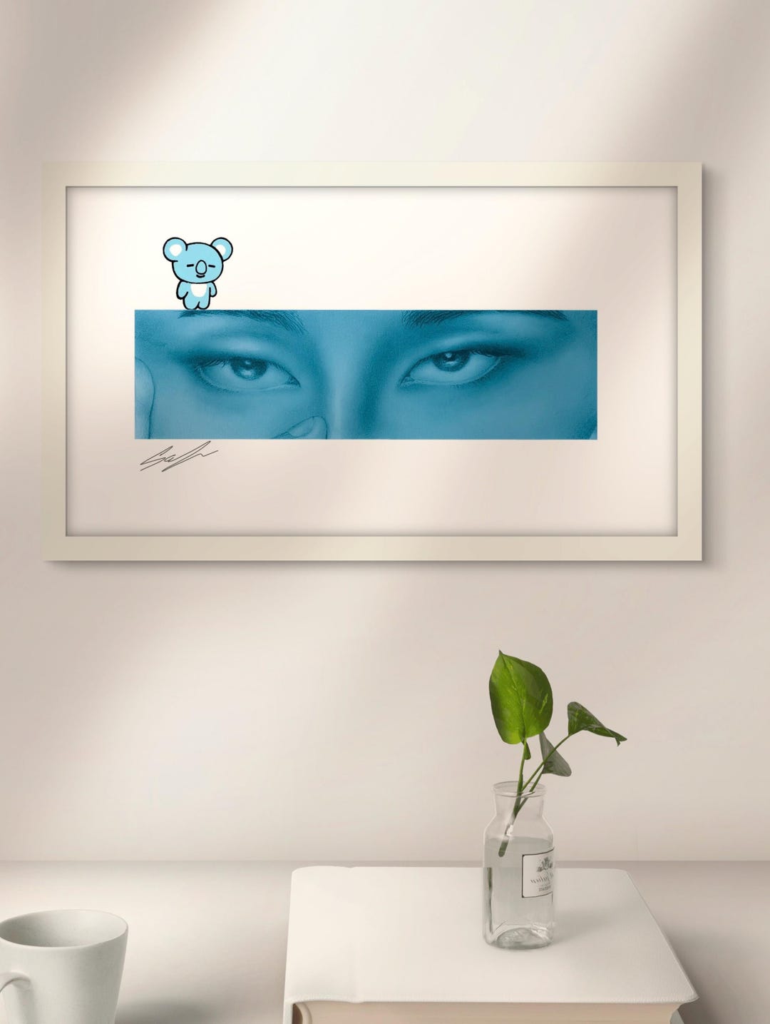 BTS RM | BTS Member Namjoon Inspired Art Print - Etsy