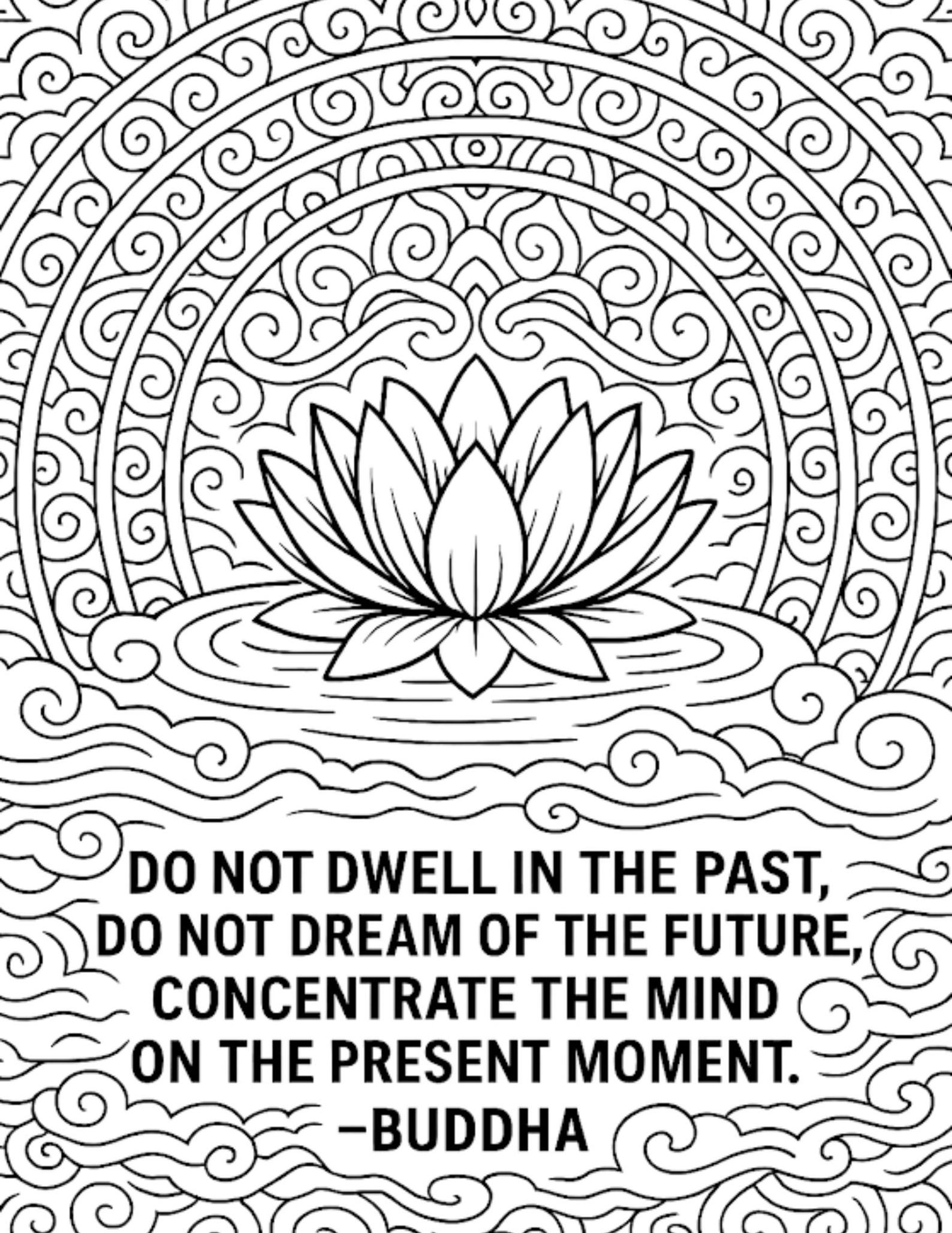 Mandala-inspired Coloring Book for Mindfulness and Relaxation 2 - Etsy