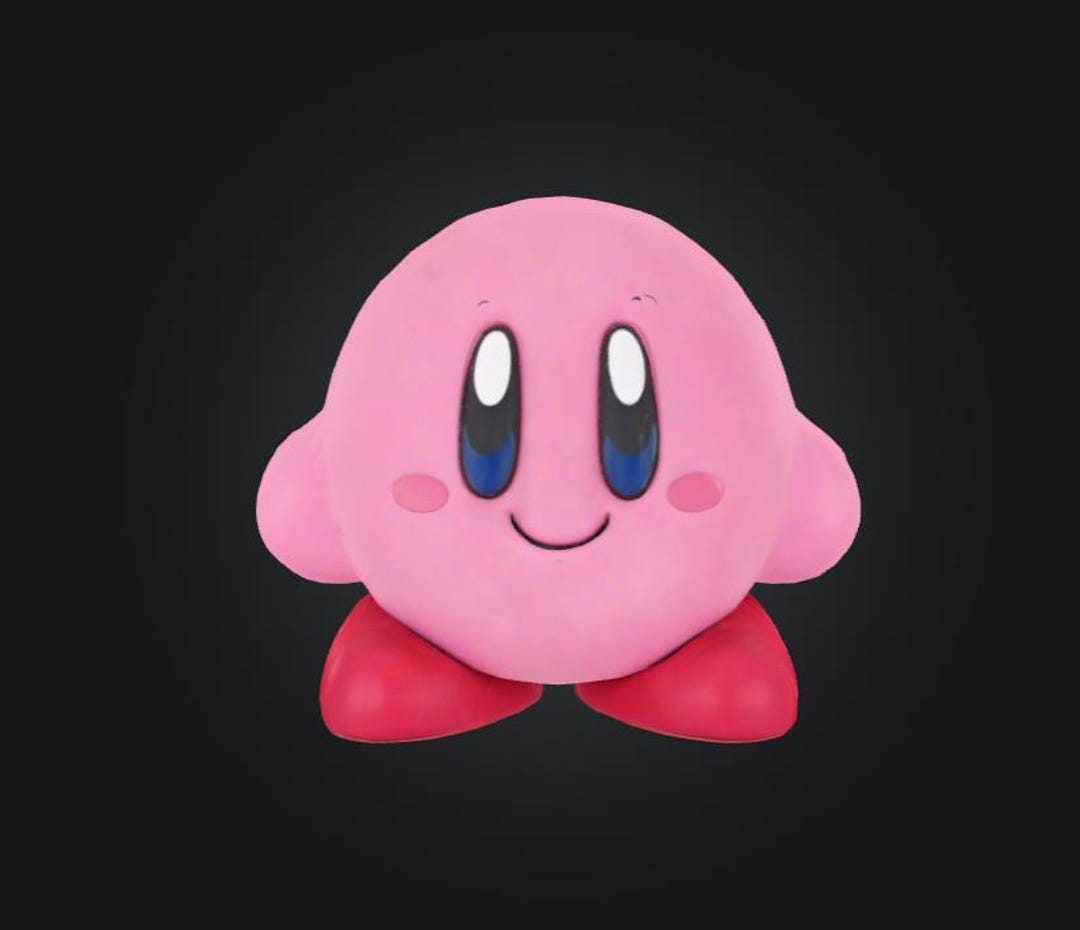 Kirby Model 3D File Download - Etsy