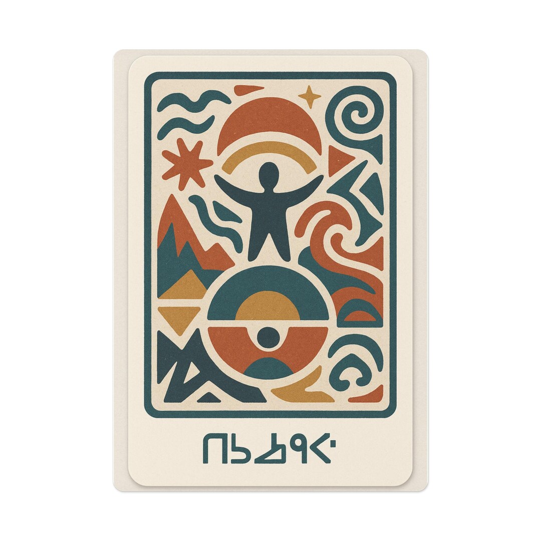 Inuit Design Poker Cards: Native American Tribal Art Game Deck - Etsy