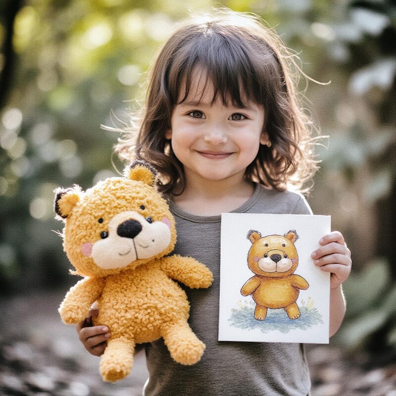 Stuffed Animal From Drawing - Etsy