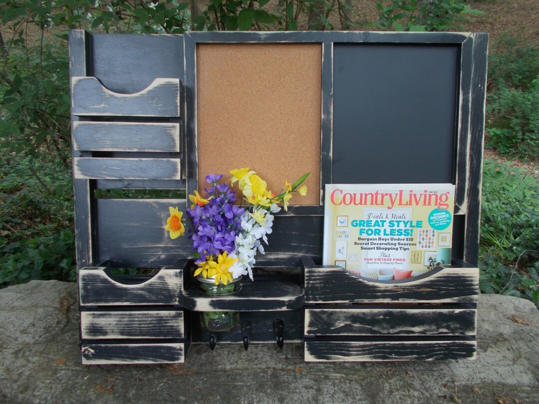 Large 3 Pocket Family Message Centerframed Chalk - Etsy