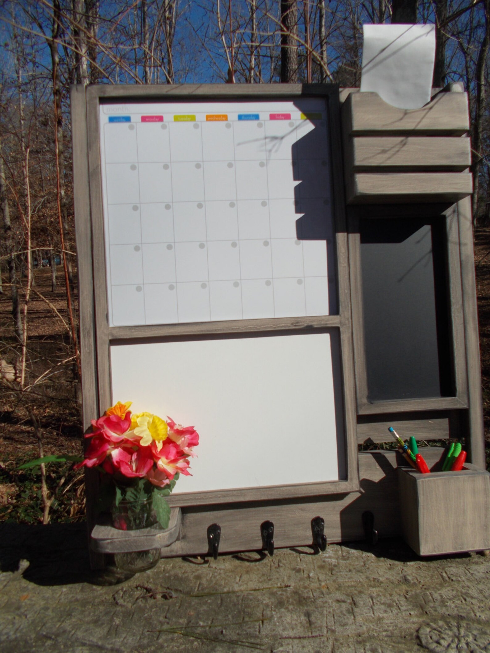 All in One Command Center/kitchen Organizer/ Magnetic - Etsy Canada