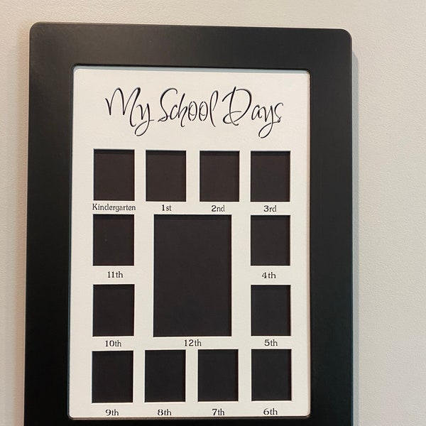 School Days Frame - Etsy
