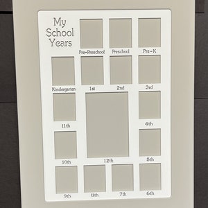 School Days Photo Frame/ Graduation/ Pre-school/ High School/ Pre K 12 ...
