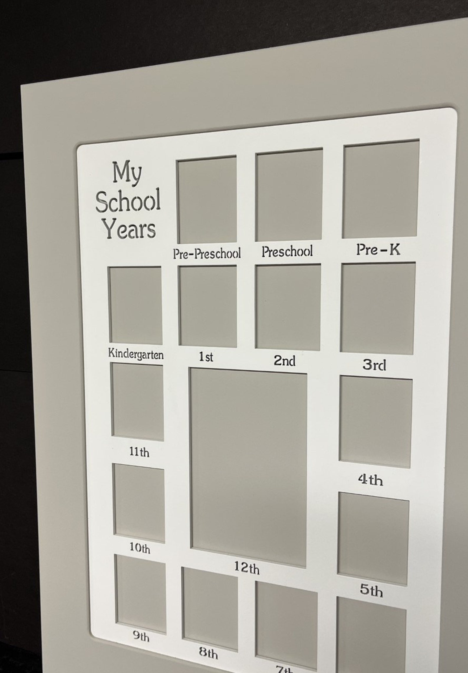 School Days Photo Frame/ Graduation/ Pre-school/ High School/ Pre K 12 ...