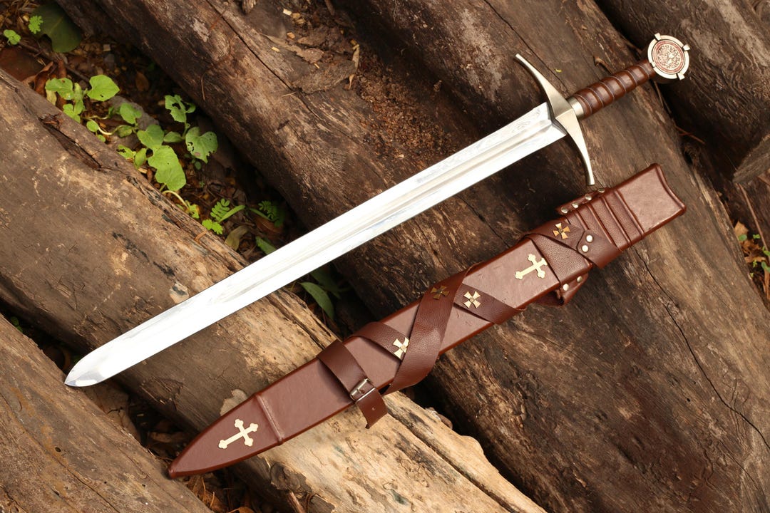 Accolade Knights Templar Sword – Medieval Crusader Decorative ...