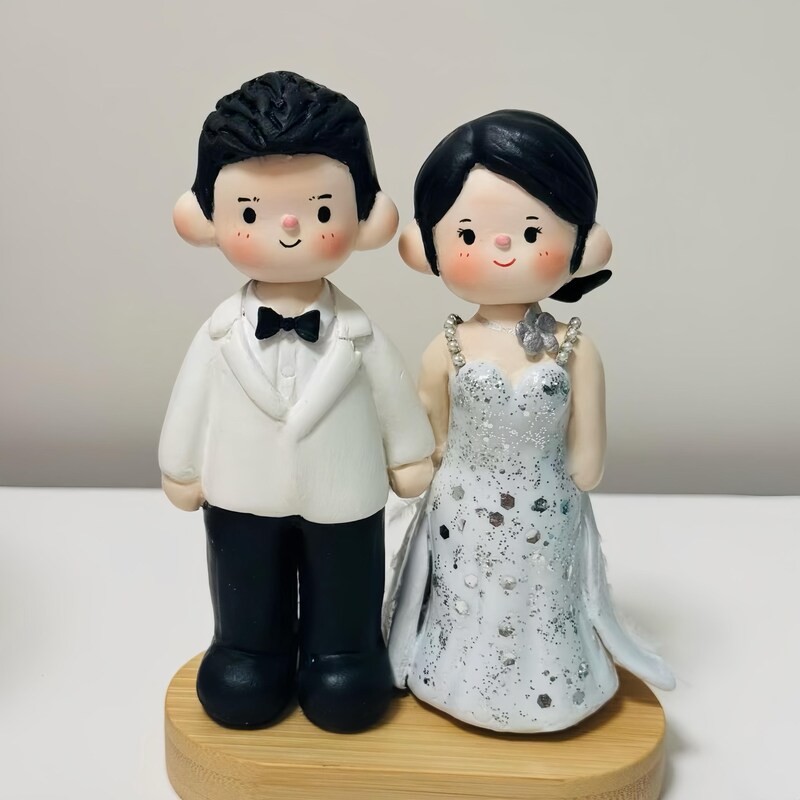 Clay Bride and Groom - Etsy