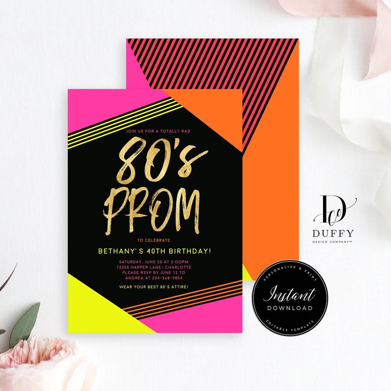 80s Prom - Etsy