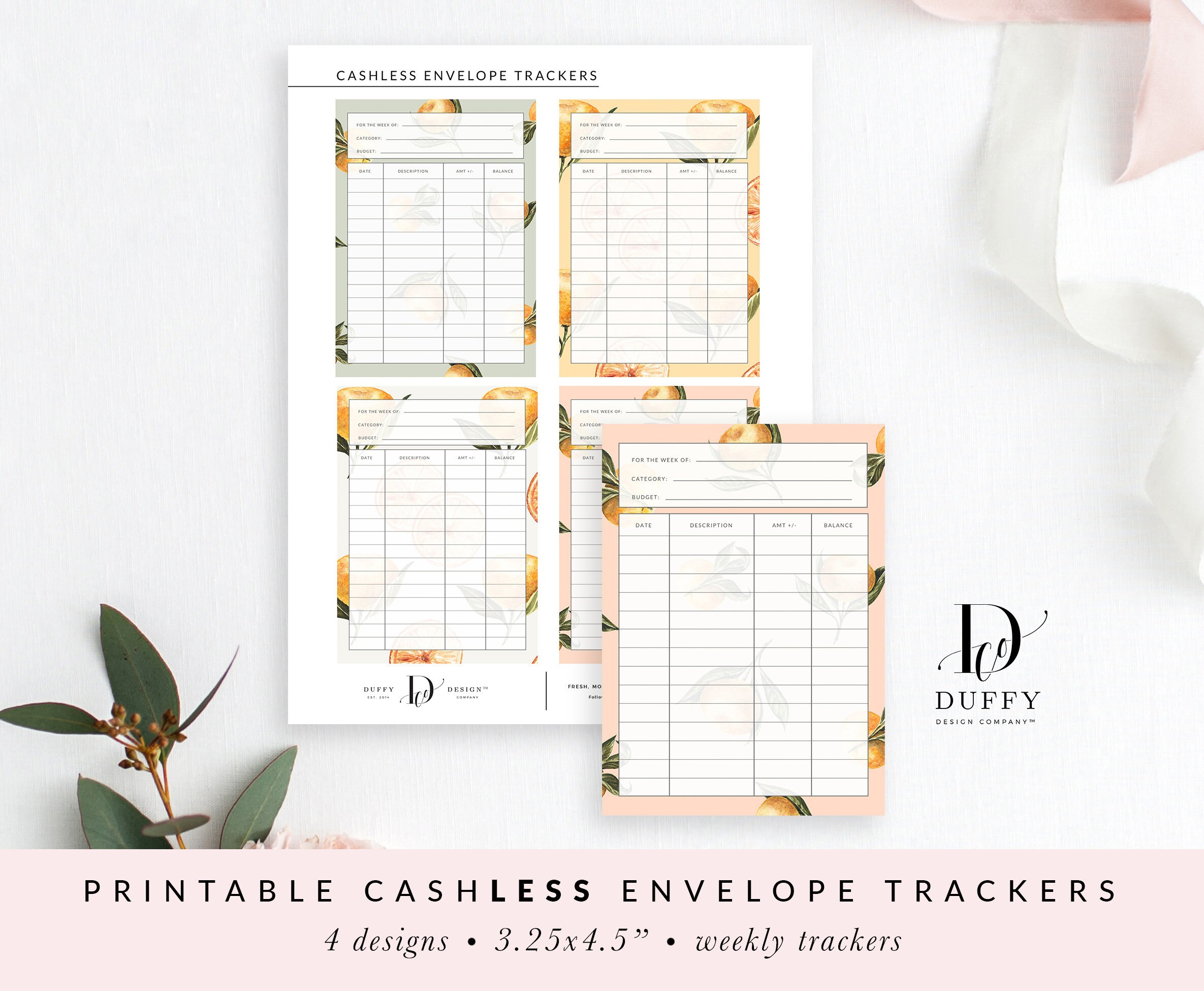 Printable Cashless Envelope System Printable Spending | Etsy Canada