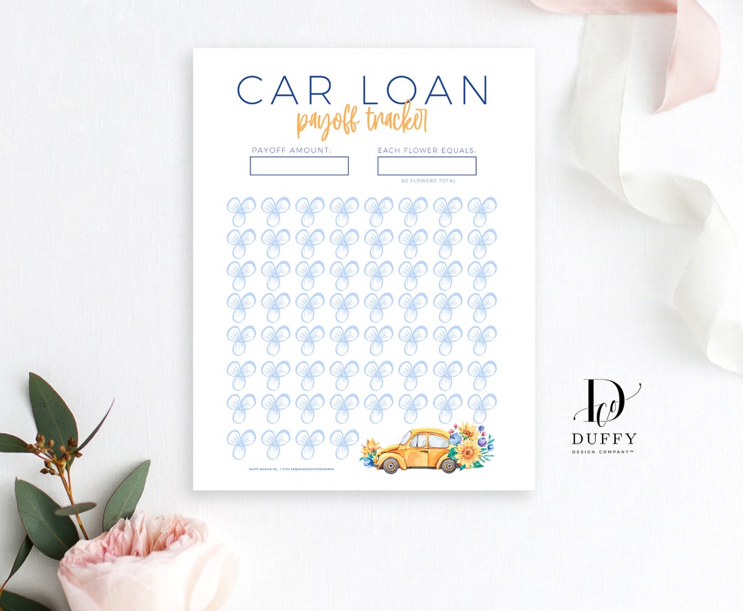 Car Loan Payoff Tracker, Debt Payoff Calculator, Budget Tracker Sheets ...