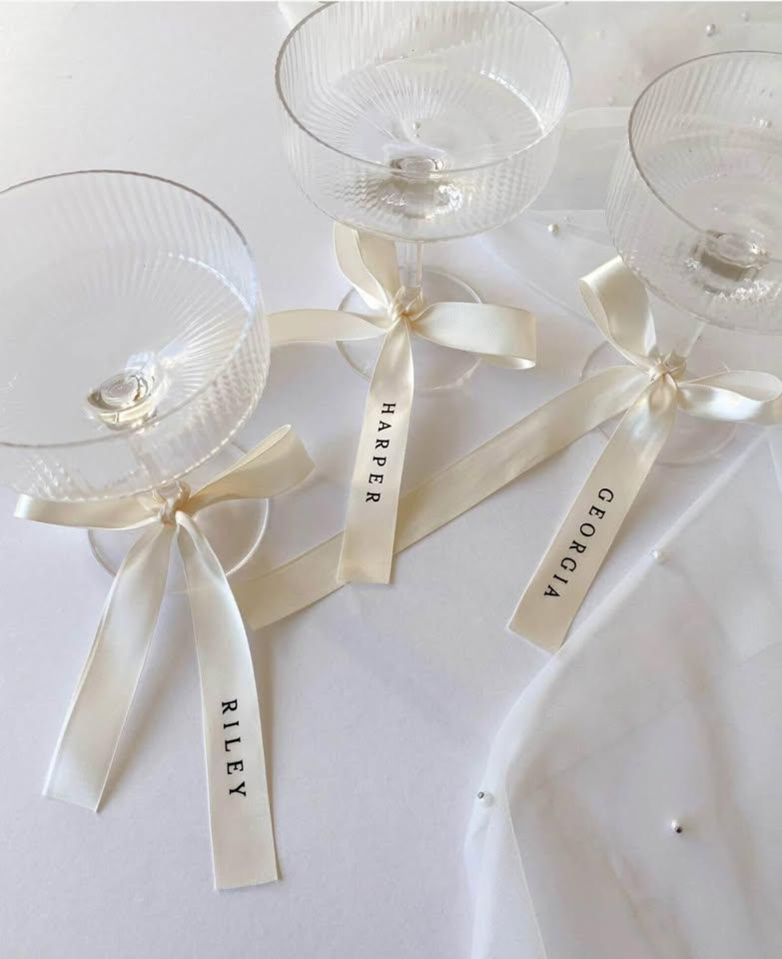 Personalised Wedding Ribbon - Etsy