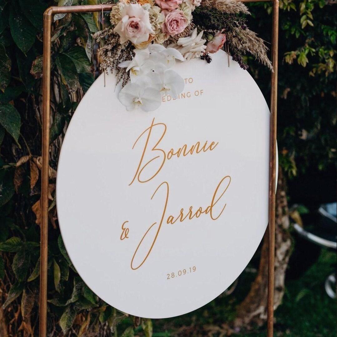 Acrylic Couple Name Big Day Sign, Wedding Nikah Sign, Engagement Sign ...
