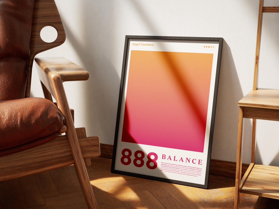 Angel Numbers Poster | 111 · 222 · 333… | Spiritual Art | Printed ...
