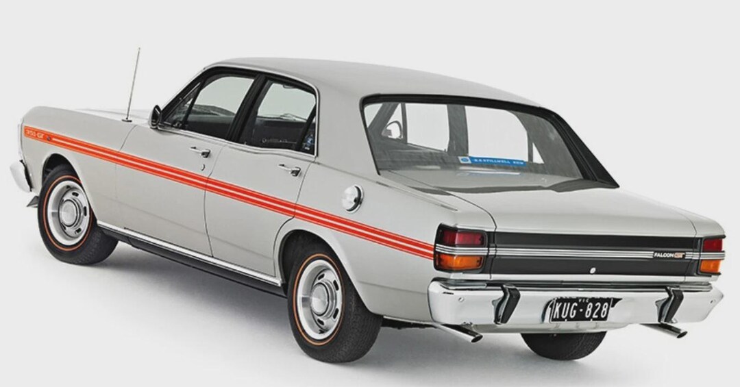 Fits Ford Falcon Side Stripe Decals GT BOSS 351 Custom Graphics Xy GT ...