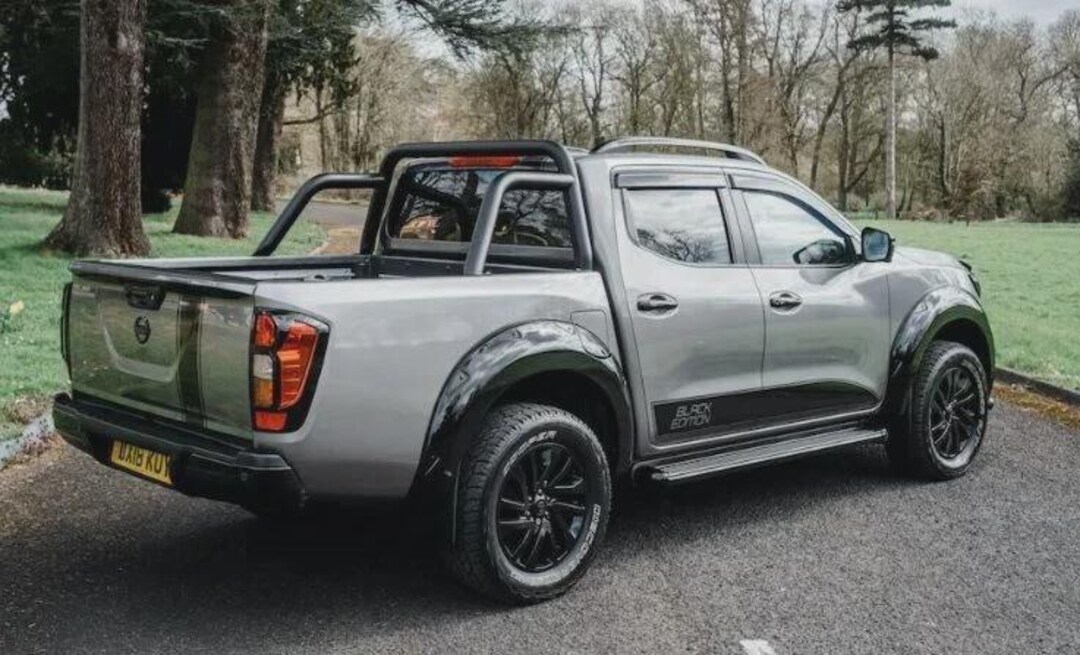 Fits Nissan Navara Black Edition Graphics Bonnet Side Stripes Rear ...