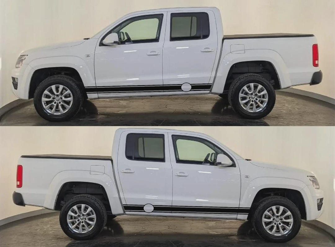 Fits Volkswagen Amarok VW Rocker Side Stripe Decals UTE Graphics - Etsy