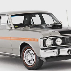 Fits Ford Falcon Side Stripe Decals GT BOSS 351 Custom Graphics Xy GT ...