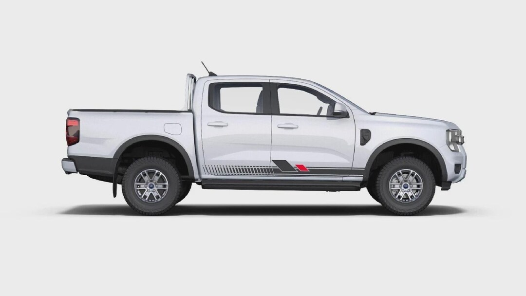 Fits Nissan Navara Side Stripes Graphics Both Sides Decals Any Colour ...