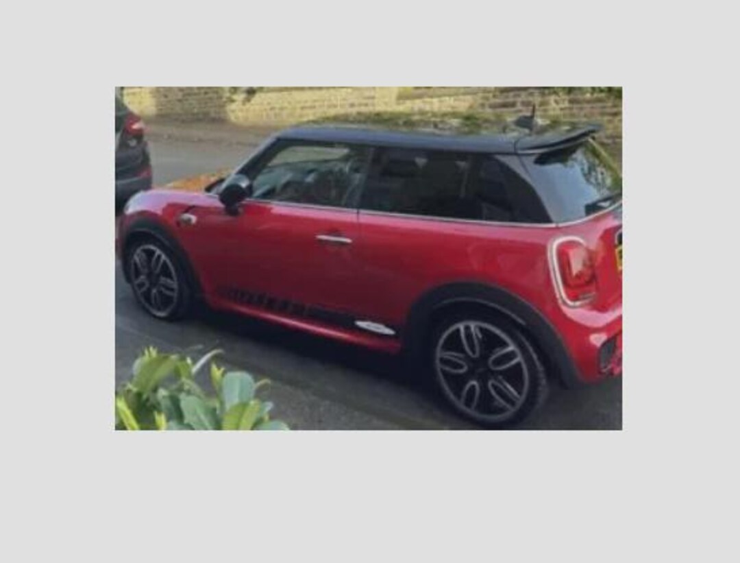 Fits Mini Cooper JCW Side Stripes Graphics Decals Both Sides Any Colour ...