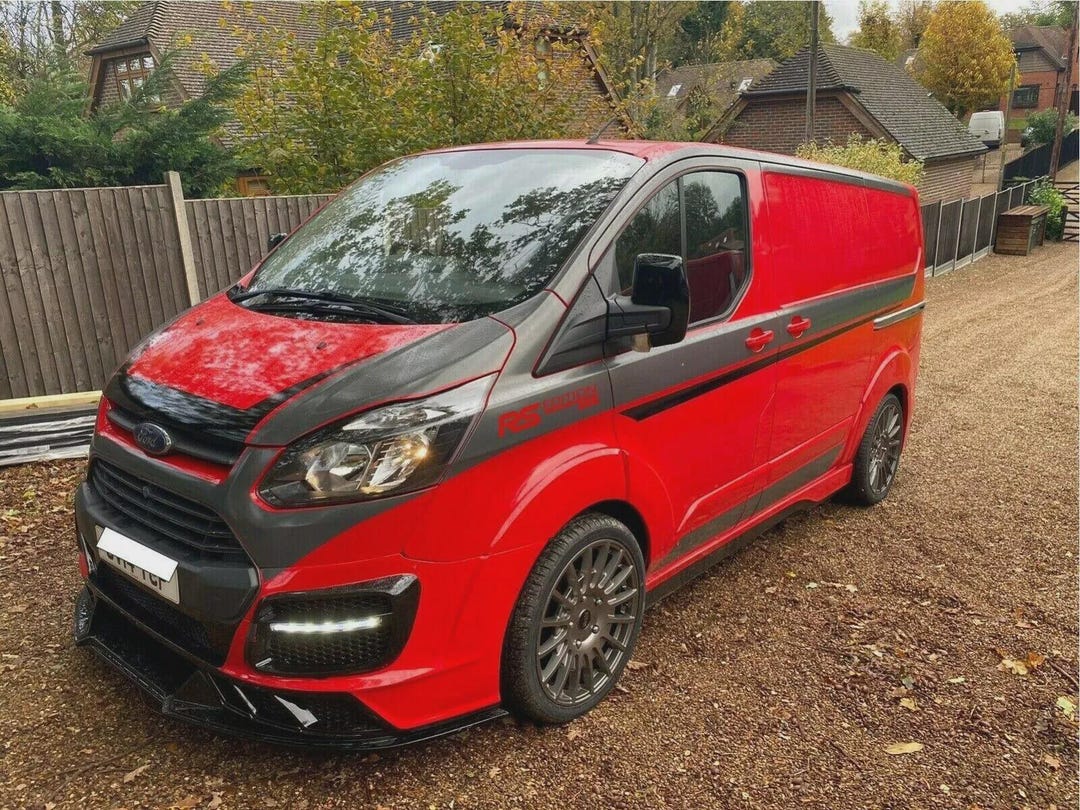Fits Ford Transit Custom M Sport Graphics Kit Any Logo RS Edition Any ...