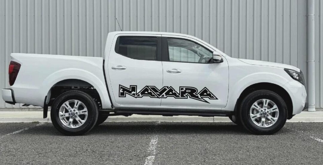 Fits Nissan Navara Side Door Graphics Door Decals Both Sides Any Year ...