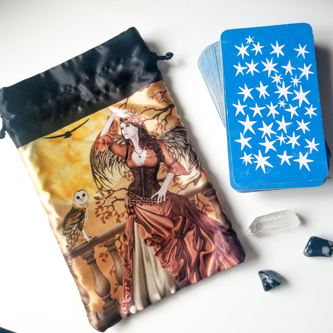 Fairy Art Pouch Drawstring Bags Tarot Bags Dice Bags - Etsy