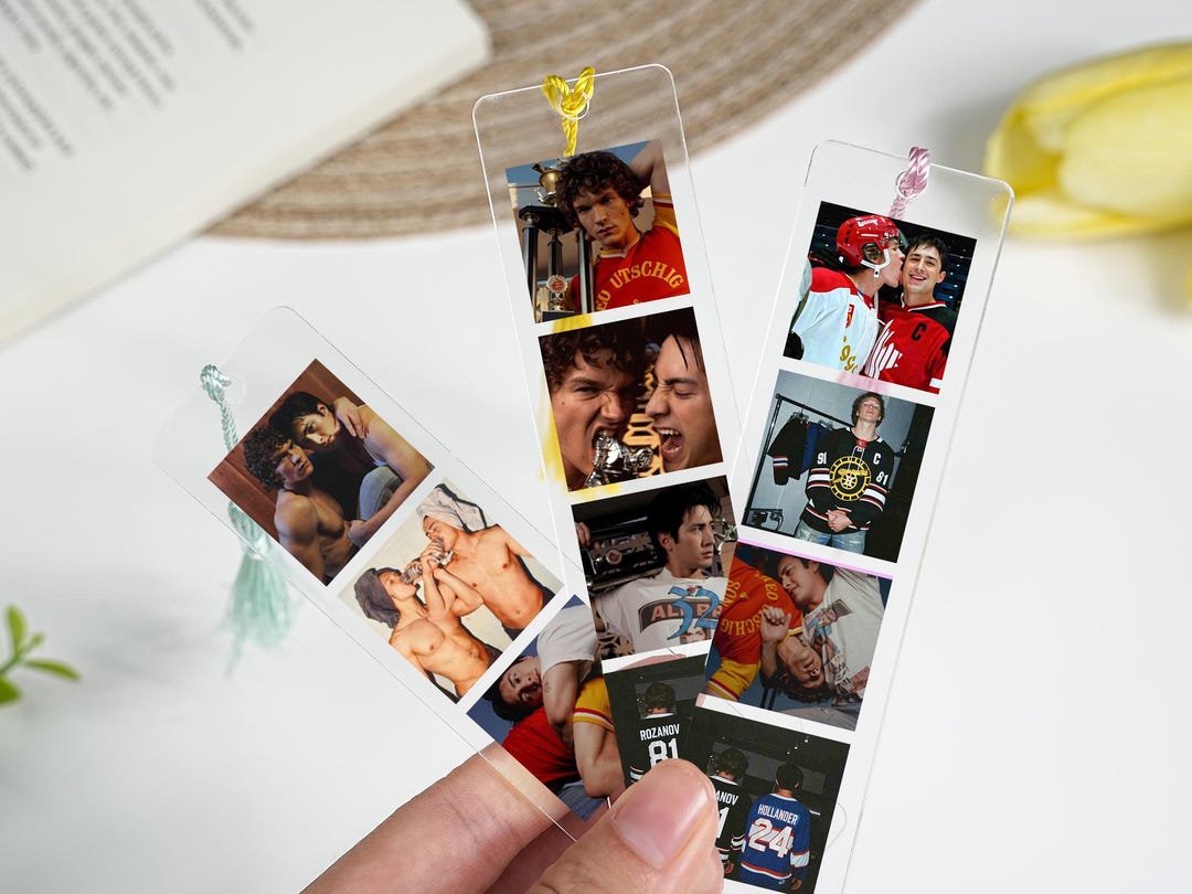 Heated Rivalry Inspired Film Bookmark, Personalized Acrylic Bookmark ...