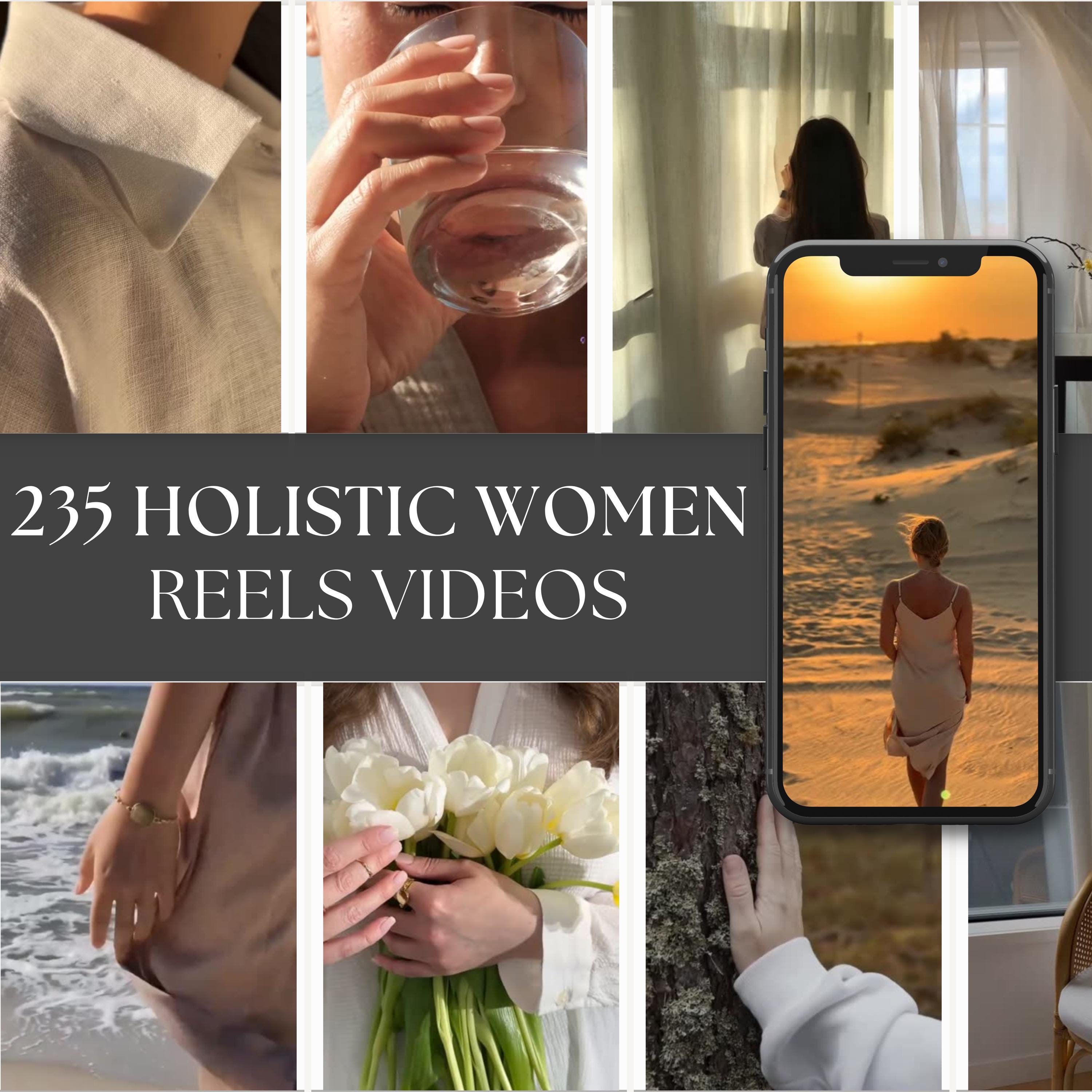 Feminine Faceless Videos of Midlife Women Holistic Wellness Aesthetic ...